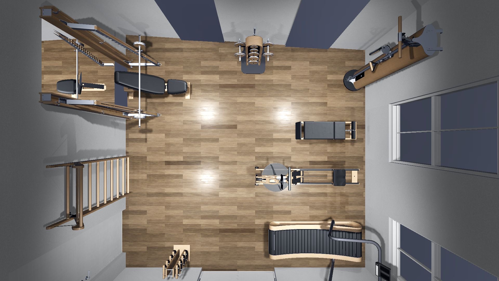 Pilates Forza 3d render - Starfitness.hr